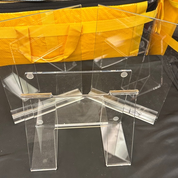 Clear Stands | Other | Clear Acrylic Display Stands 3 New Transparent ...